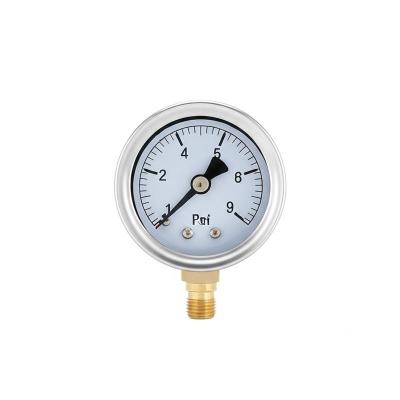 China Small Pressure Gauge Mini Pressure Gauge with 20~38mm Dial Size 0-40Mpa Pressure Range and M10x1 Connection for sale