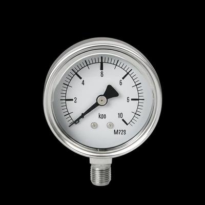 China High Temperature Resistant Pressure Gauge with 0-250Mpa Range, 1.6% Accuracy, and 200-350°C Radiator Temperature Resist for sale