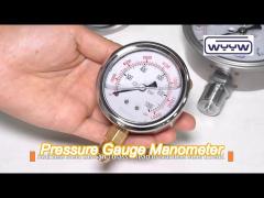 63mm 0-10bar 150 Psi Pressure Gauge Manometer For Excavator