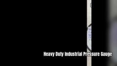 Dazefengyang Industrial Black Steel Pressure Gauge 160mm