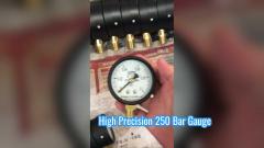 Dry Pressure Gauge 60mm & 100mm | Color Warning Scale for Safe Pressure Monitoring