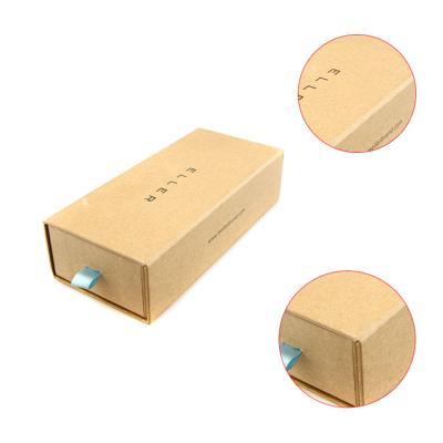 China Custom Kraft Box Drawer Sliding Drawer Box With Company Logo for sale