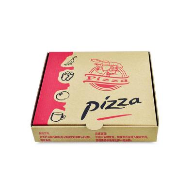 China Wholesale high quality portable thick recycled corrugated delivery baking pizza box for sale
