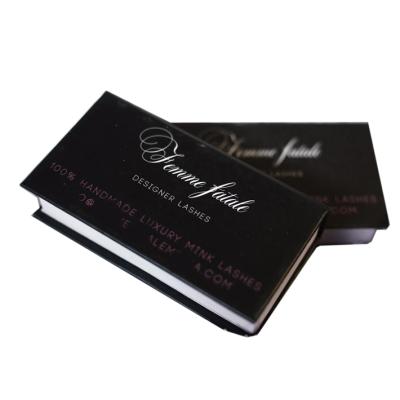 China Customized cardboard magnetic box for false eyelash packaging gift box for sale
