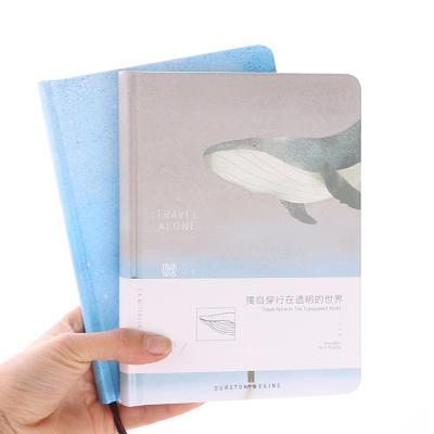 China Promotional LOGO printed hardcover custom notebook manufacturer for sale