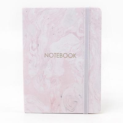 China Custom hardcover paper notebook with elastic strap wholesale for sale