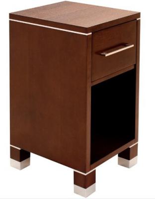 China Wooden hotel furniture stone top night stand/bed side table NT-0007 for sale