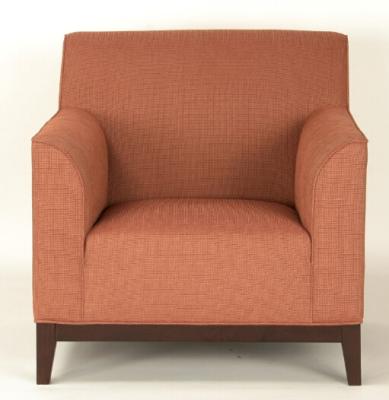 China Hotel fabric lounge chair,single sofa LC-0001 for sale