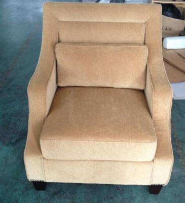 China Hotel fabric lounge chair,single sofa LC-0004 for sale
