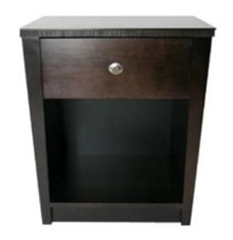 China Wooden Simple design hotel furniture HPL top night stand/bed side table NT-0026 for sale