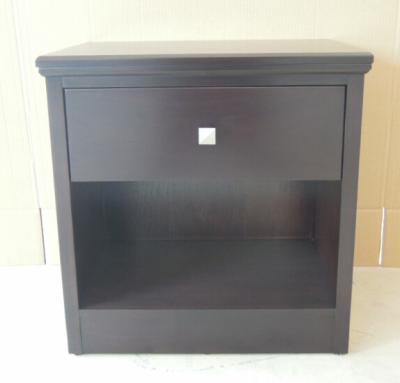 China Wooden Simple design hotel furniture HPL top night stand/bed side table NT-0028 for sale