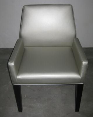 China wooden frame fabric/PU dining chair DC-0012 for sale