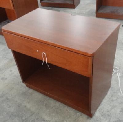 China Wooden Simple design hotel furniture HPL top night stand/bed side table NT-0031 for sale