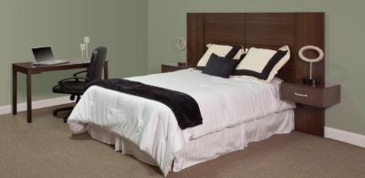 China 2015 new Simple style wooden veneer/HPL hotel furniture FH-9002 for sale