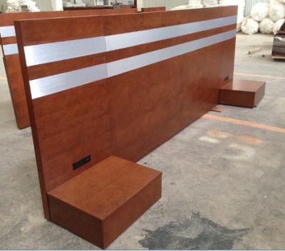 China hotel funiture,wood veneer King/queen headboard HD-0035 for sale