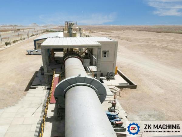 150m Kiln Active Lime production line Sugar Beet Residue Mud Treatment To Produce
