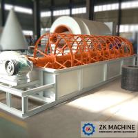 China Sand Trommel Screen Compact Layout Vibrating Screen Machine for sale