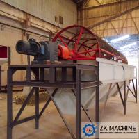China Sand Trommel Screen Compact Layout Vibrating Screen Machine for sale