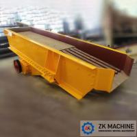 China Gypsum / Coal Vibrating Feeder Stable Vibrating Force ,  Electromagnetic Vibrating Feeder High Strength for sale