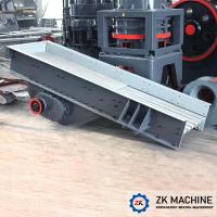 China Screen Deck Vibration Feeder Machine Small Size Light Weight Simple Structure for sale