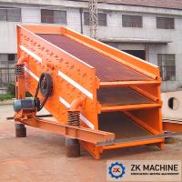 China Compact Layout Vibrating Screen Machine , Vibro Screen Separator Gold Classifying for sale