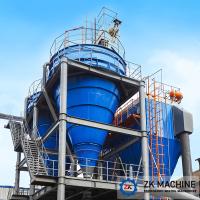 China Mining Industry Cyclone 2000m3/h Dust Collection Equipment for sale