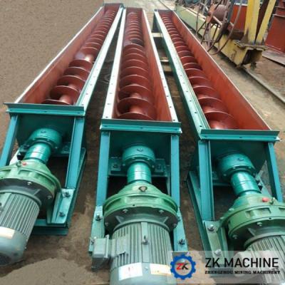 China Horizontal Shaftless Screw Conveyor High Reliability For Environmental Industry for sale