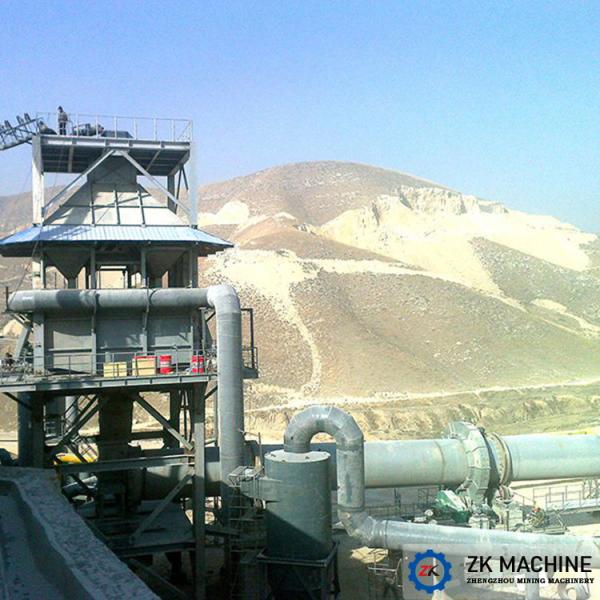 150m Kiln Active Lime production line Sugar Beet Residue Mud Treatment To Produce