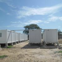 China EN1090 Flat Pack Storage Container Explosionproof  Portable Container House Anti Rust for sale