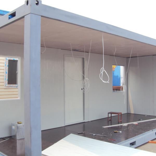 Quality EN1090 Flat Pack Storage Container Explosionproof Portable Container House Anti for sale