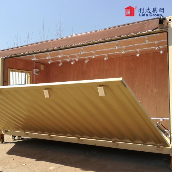 Quality Mobile Fireproof Expandable Prefab House 20FT 40FT Container House Modular for sale