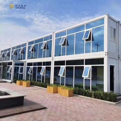 China SGS Expandable Container House 2580mm Movable Container Homes Flat Roof for sale