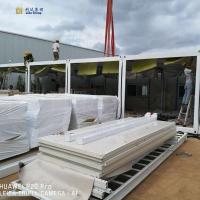 China OEM Prefab Modular Container Homes Heat Resistant Dormitory Foldable Container House for sale