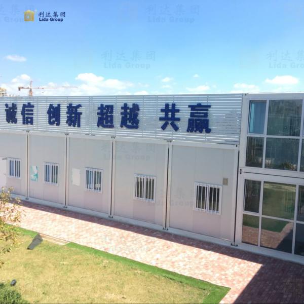 Quality Commercial Kiosk Fold Out Container Homes Shockproof Pre Fab Container Homes for sale