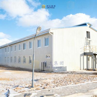 China Industrial Light Steel Structure 12m Corrosion Resistant Movable Prefab Homes for sale