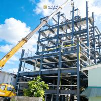 China Workshop Framework Heavy Steel Construction 5980mm SGS Quick Build Warehouse for sale