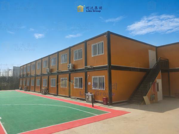 Quality Soundproof Foldable 20ft Container Mining Site Apartment Prefab Expandable House for sale