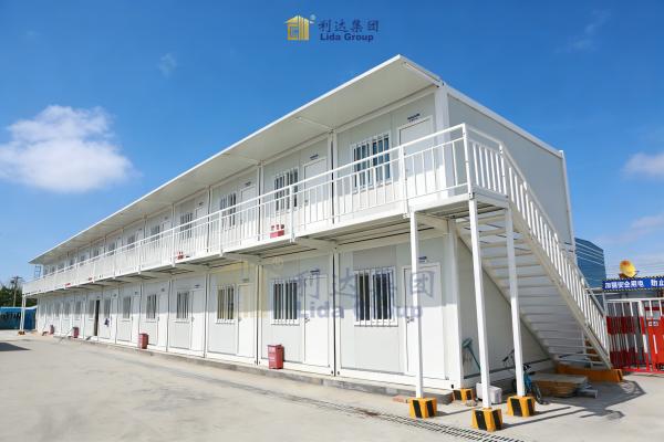 Quality ISO9001 Flat Pack Container House 2580mm Custom Shipping Container Buildings for sale