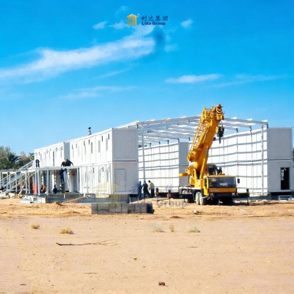 Quality 2500mm Height Expandable Modular House 0.8KN/M2 Mobile Expandable Prefab House for sale