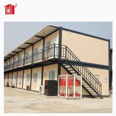 China Heavy Duty Prefab Camping Cabin Anti Corrosion Prefabricated Container Homes ODM for sale