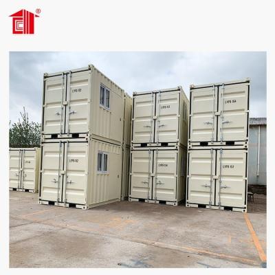 China SGS Flat Pack Shipping Container  Shockproof Emergency Accommodation Prefab Shipping Container Homes for sale
