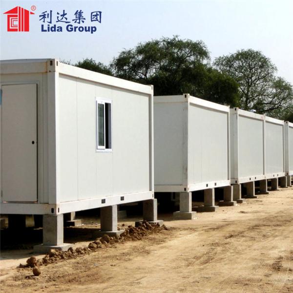 Quality Dustproof Flat Pack Container House Customizable Site Office Flat Pack 5980mm for sale
