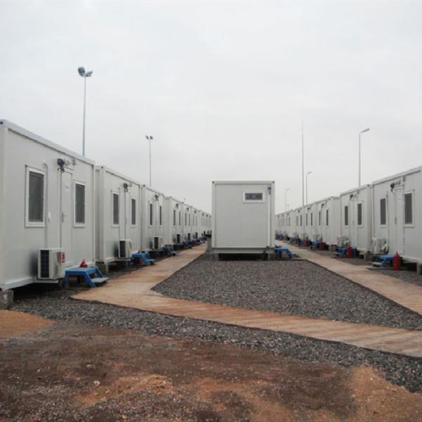 Quality Engineered Prefab Container Houses Retail Spaces Container Home Construction Booths for sale