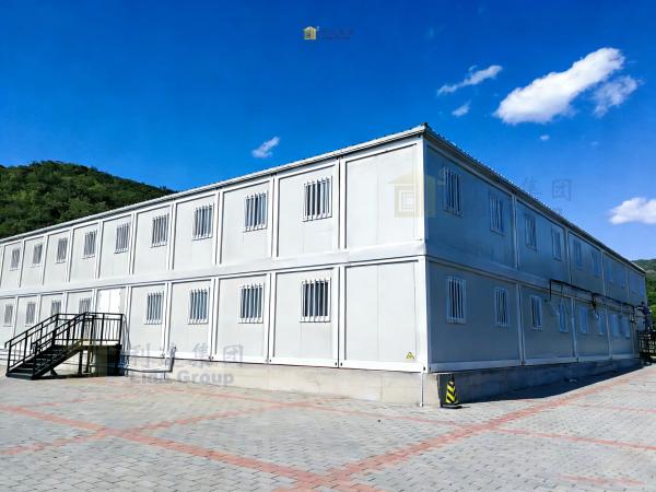 Quality ISO CE Folding Container House 2580mm Meeting Rooms Expandable Prefab Homes for sale