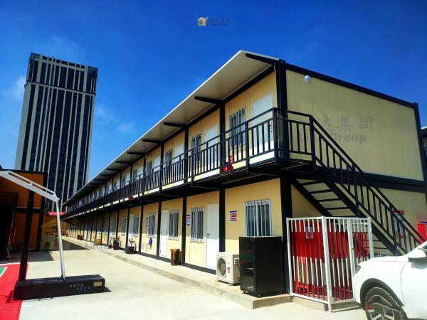 Quality Folding Mobile Prefab Container House 5980mm Prefab Storage Container Homes 20ft 40ft for sale