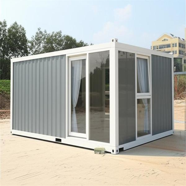 Quality Folding Mobile Prefab Container House 5980mm Prefab Storage Container Homes 20ft for sale