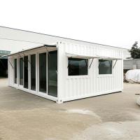 China Multifunctional Prefab Shipping Container Breathable Flexible Layout Container Home Builds for sale