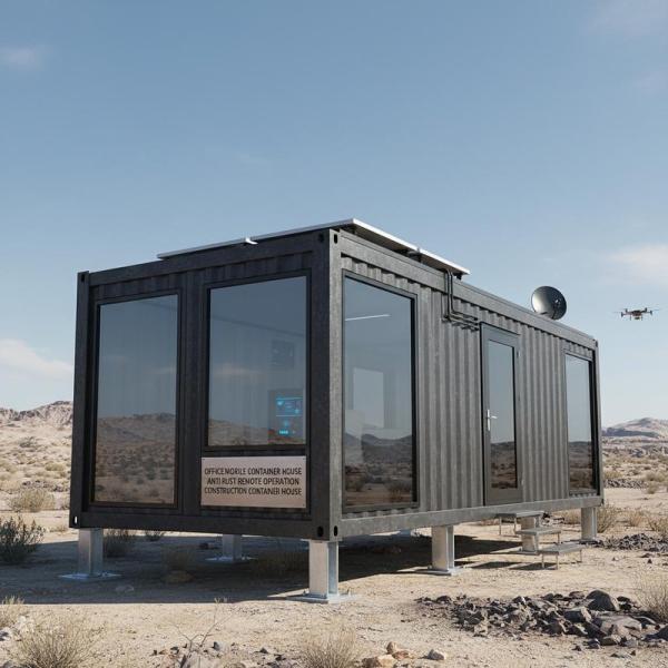 Quality Office Mobile Container House Anti Rust Remote Operation Construction Container for sale