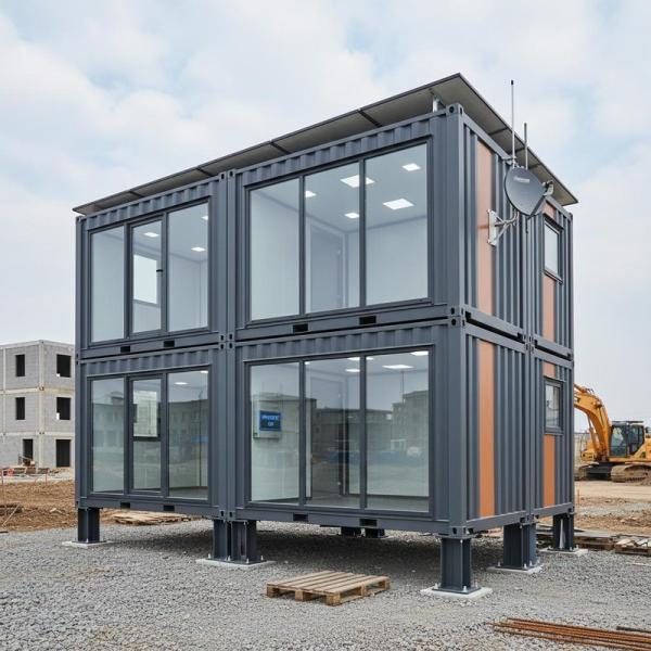 Quality Office Mobile Container House Anti Rust Remote Operation Construction Container for sale