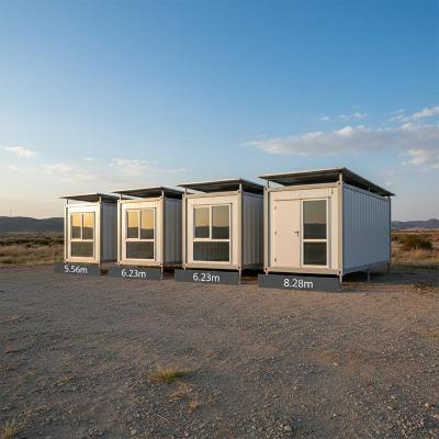 China Permanent Light Steel Prefabricated House 50 Year Design Life Residential Grade Insulated Modern Prefab Family Home for sale